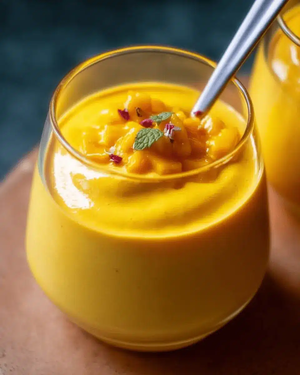 mango mousse
